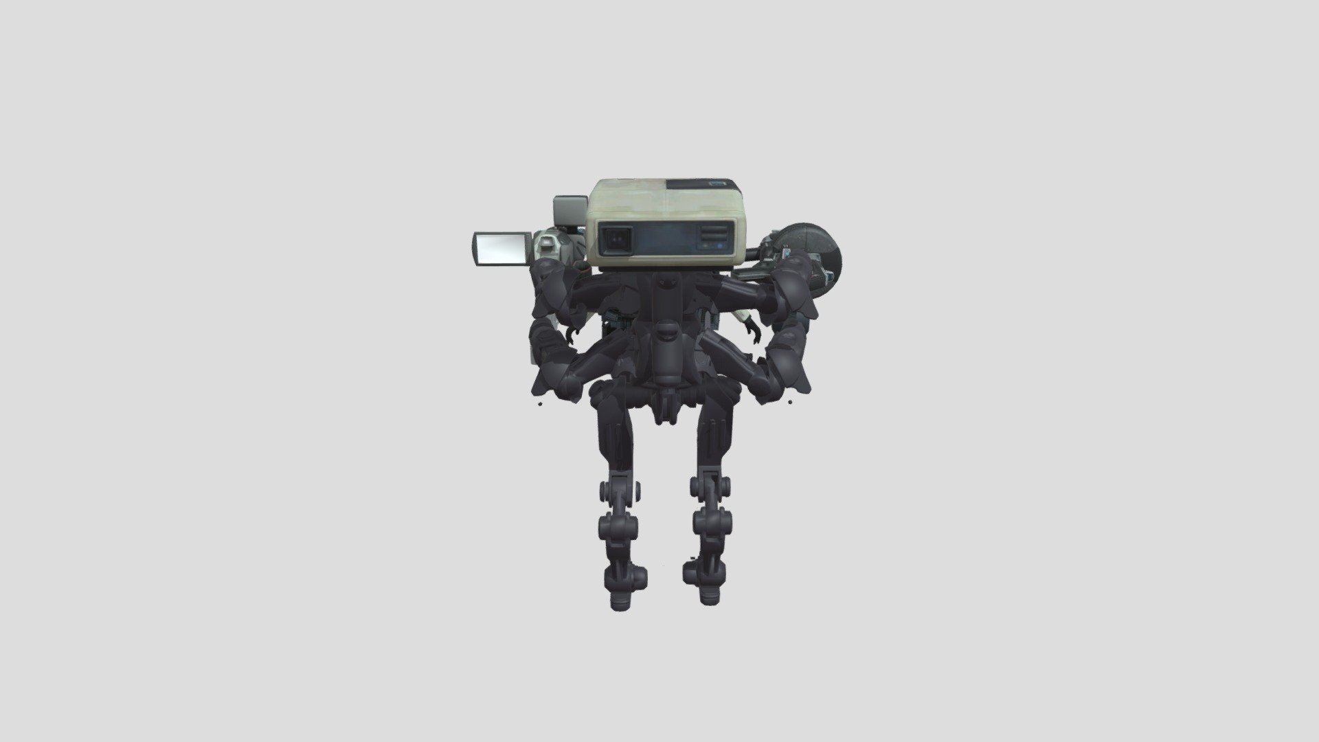 Mech Cameraman - Download Free 3D model by illusionergamer75 [7c61a3a ...