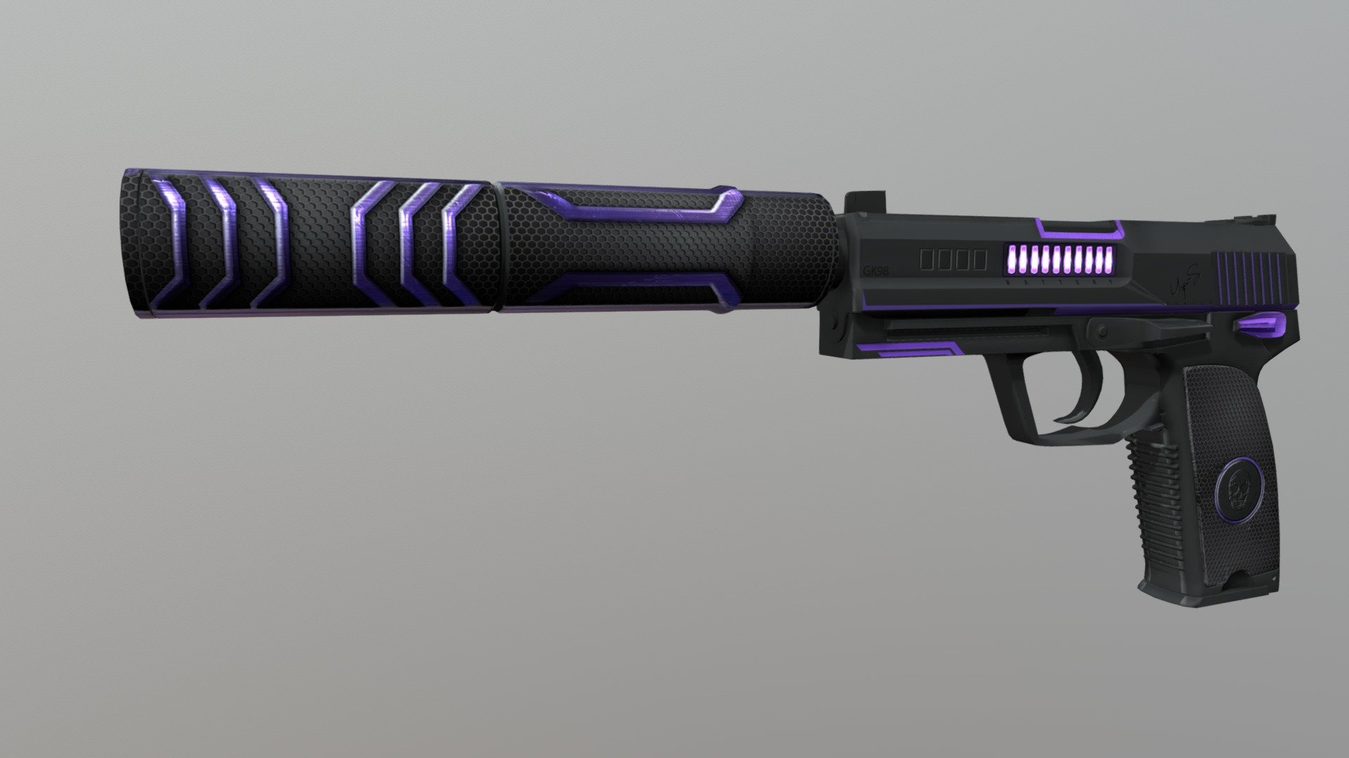 Usp-s - 3D model by Guri.Kelmendi [7c62a37] - Sketchfab