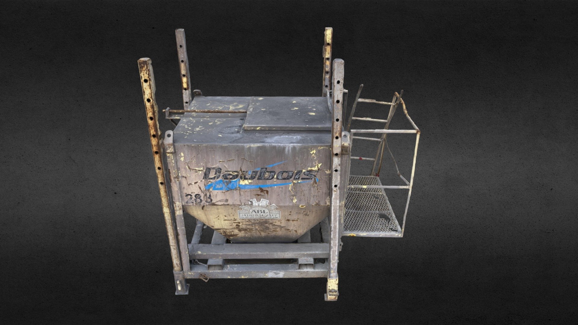 Cement Hopper - 3D model by Hydrand Photogrammetry (@picxels) [7c63395 ...