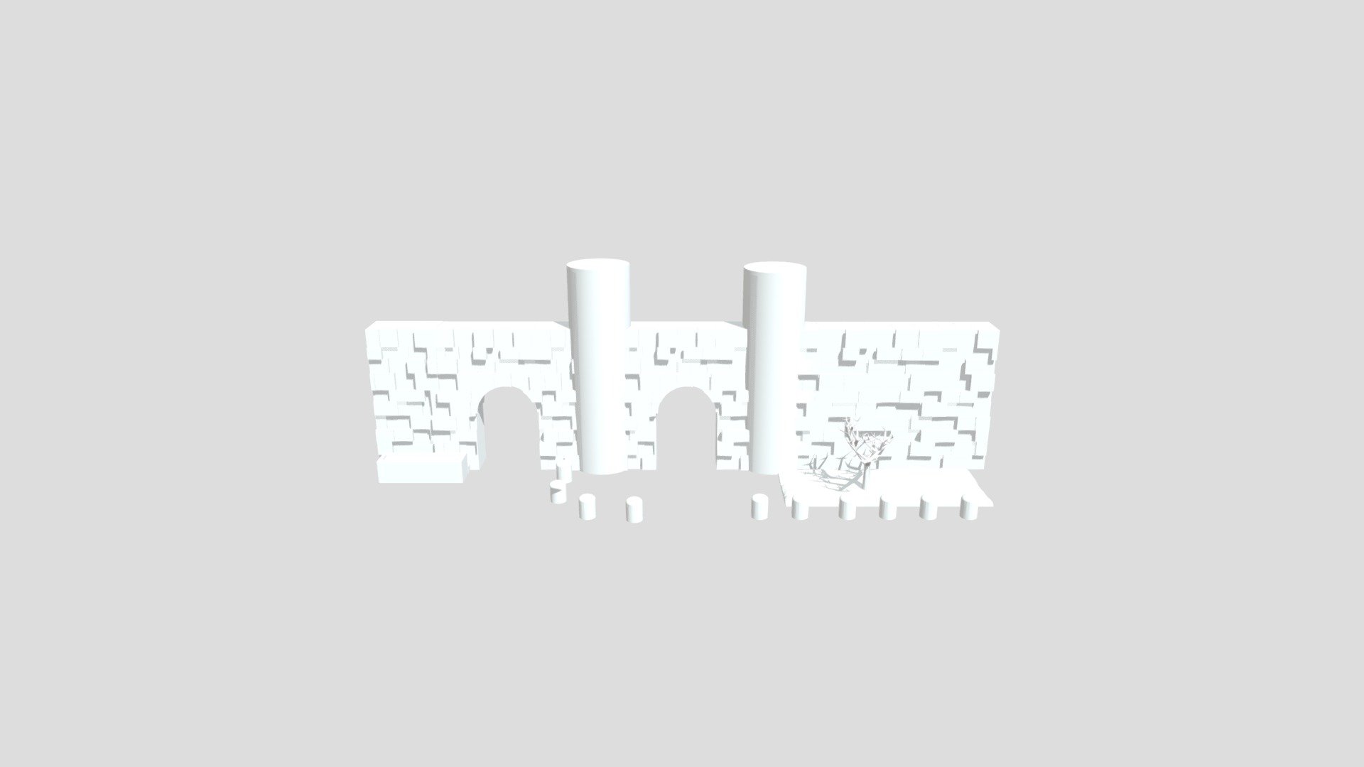 Muralla Ronda. - Download Free 3D model by EtE-Sech [7c645c1] - Sketchfab