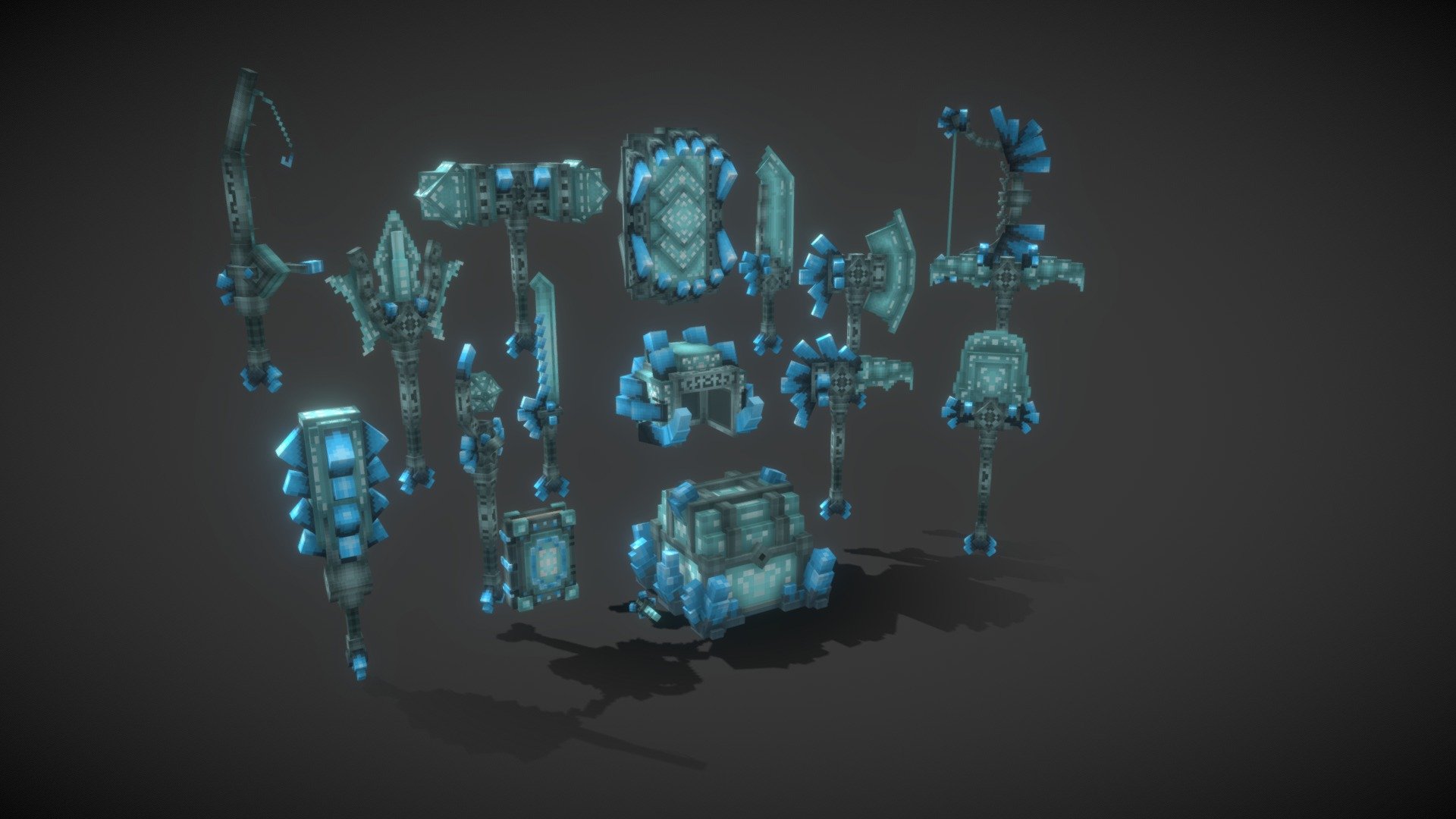 Platinum - 3D model by Mr.Cat (@MoneYPE) [7c6471b] - Sketchfab