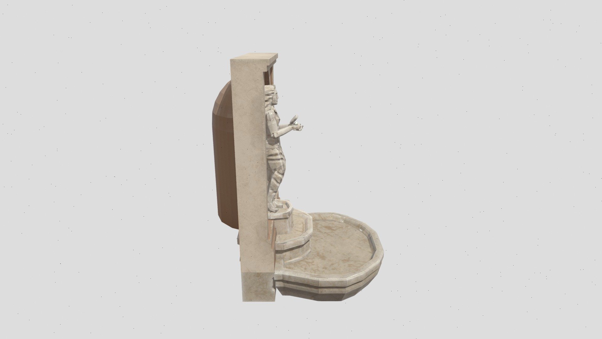 fountain low - 3D model by fvonk [7c6897c] - Sketchfab