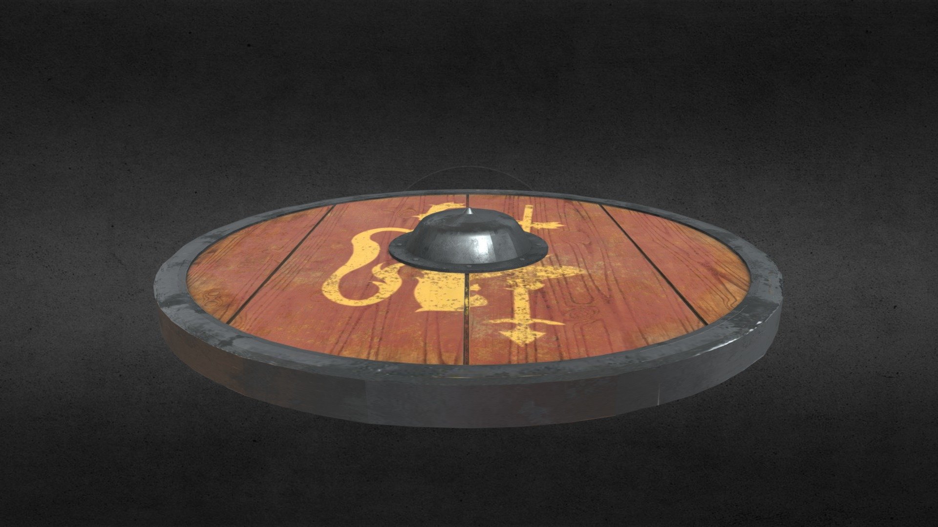 Low Poly Shield - 3D model by flaris2k (@flaris55) [7c68d53] - Sketchfab