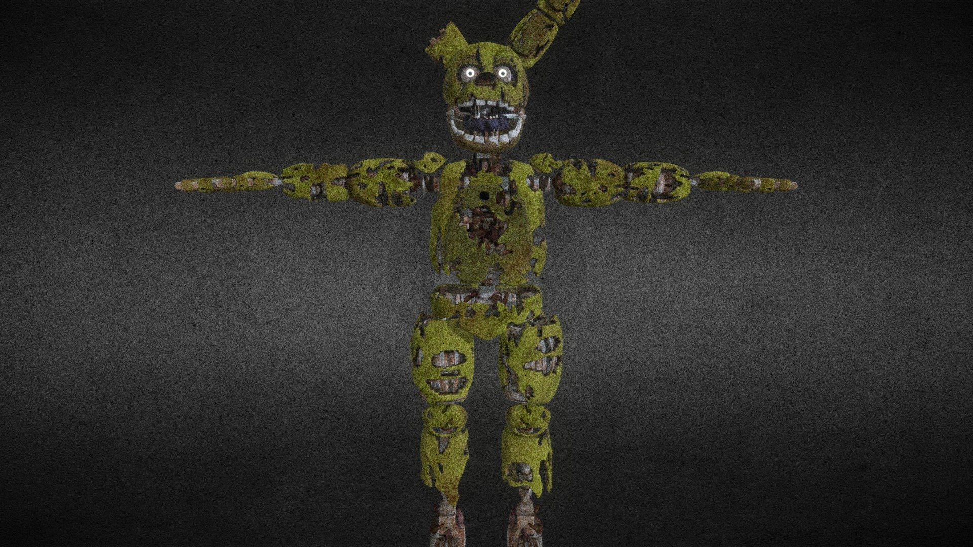 Springtrap | Five Nights at Freddy's 3 - Download Free 3D model by ...