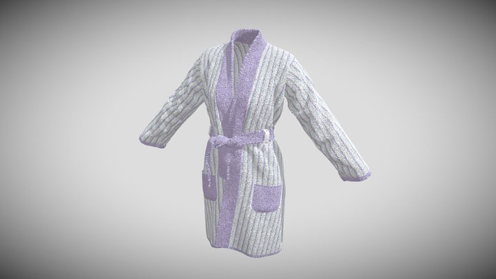 Bathrobe 3D models - Sketchfab
