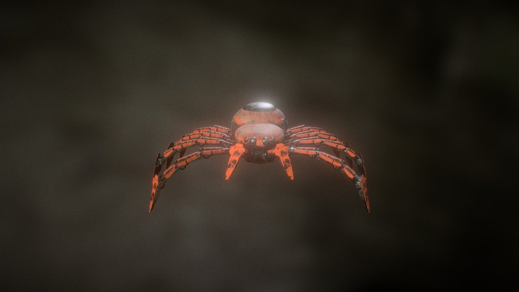 Mecarachnyde - 3D model by French School of CG (@FSofCG) [7c6ff70 ...