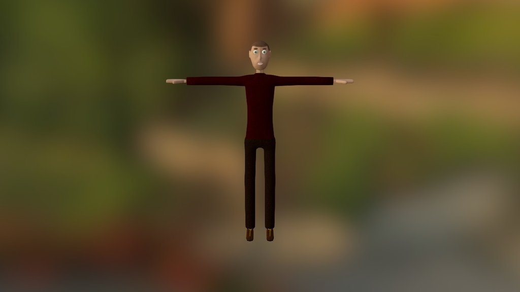My Main Character - 3D model by Daniel Kjeldsen (@harshmystiker ...