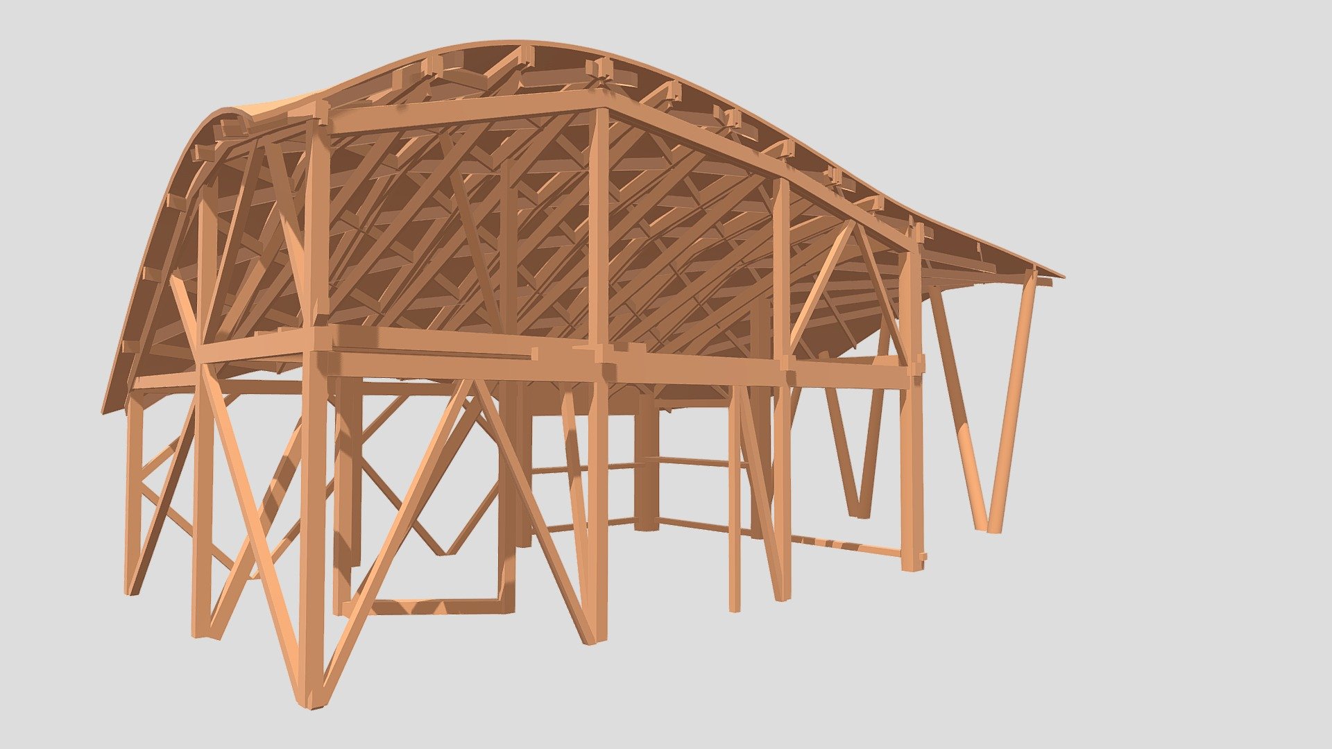 H66 ROOF V2 - 3D model by Alexander Pronin (@AlexanderPronin) [7c70a22 ...