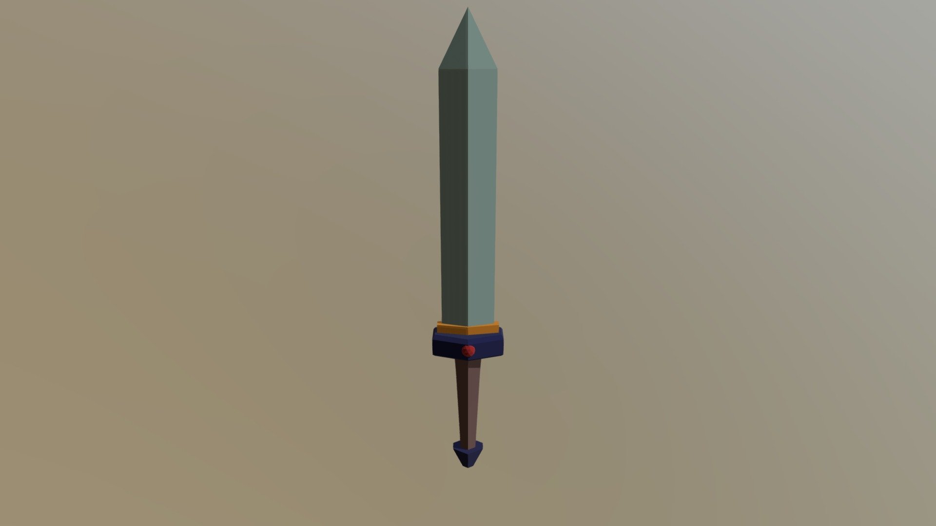 First Sword - 3D model by SketchyHawkins [7c70c17] - Sketchfab