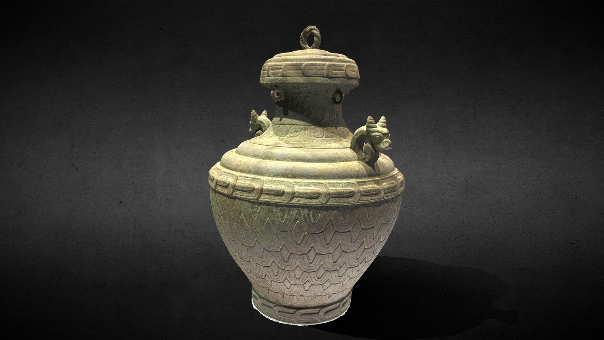 Zhong Yi Fu Ling (wine vessel) - 3D model by Tigershill (@tigerofchen ...