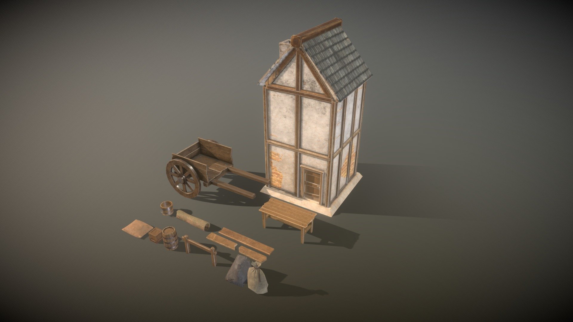 Medieval Asset Pack - Buy Royalty Free 3D model by Karthik Naidu ...