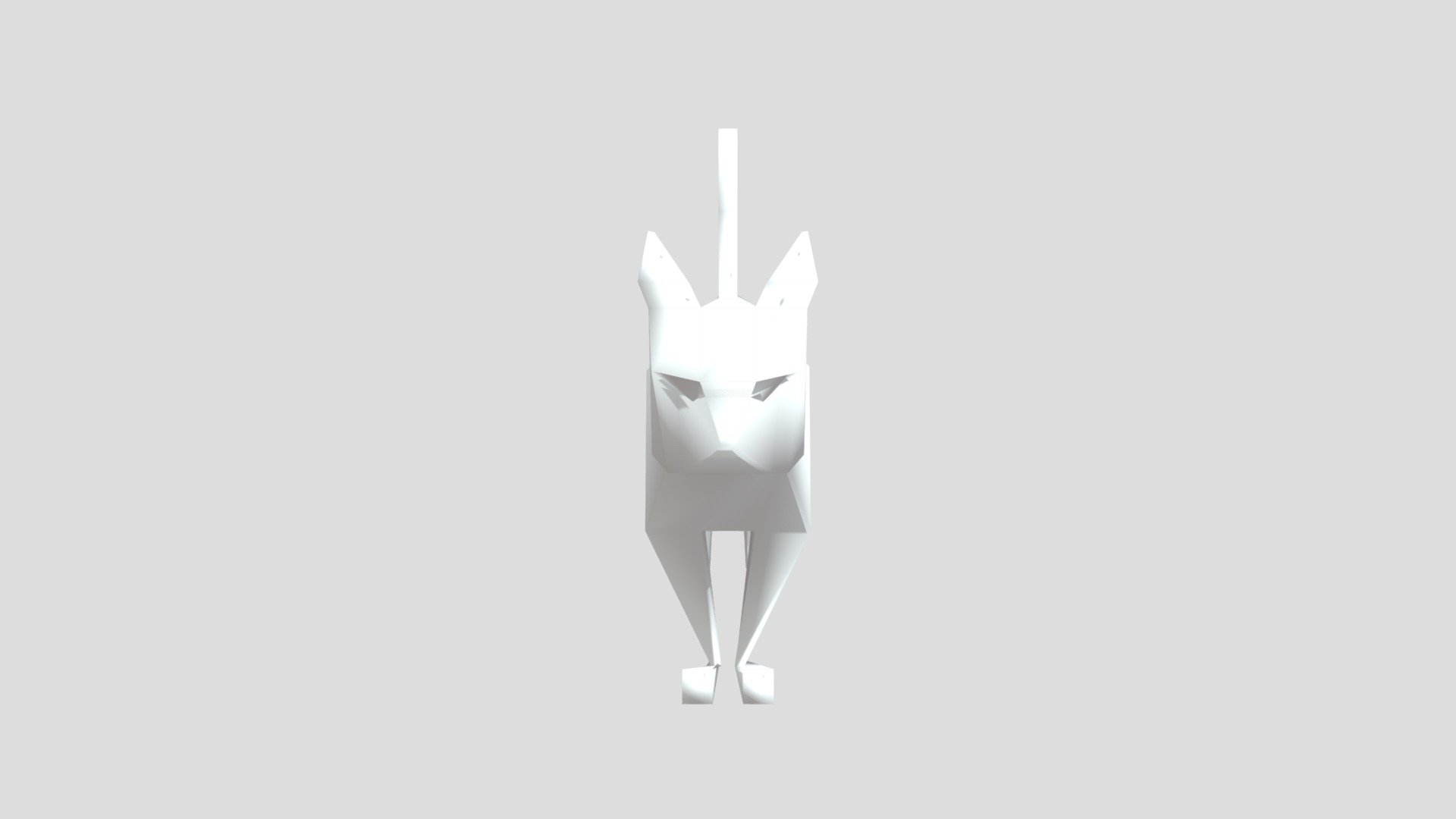 Minimal Cat - Essence de Chat - 3D model by togethearth [7c750ee ...