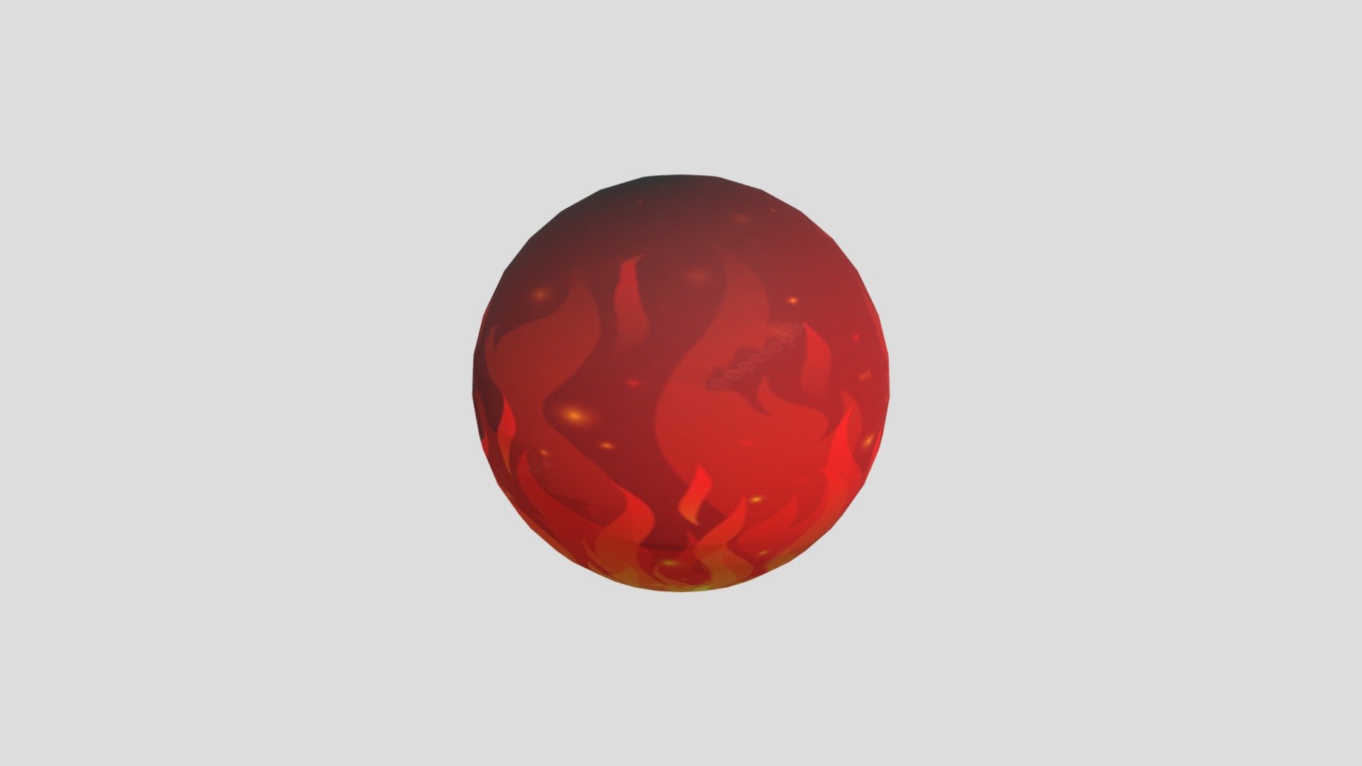 Fireball - 3D model by prateekkumarmoharana [7c75c62] - Sketchfab