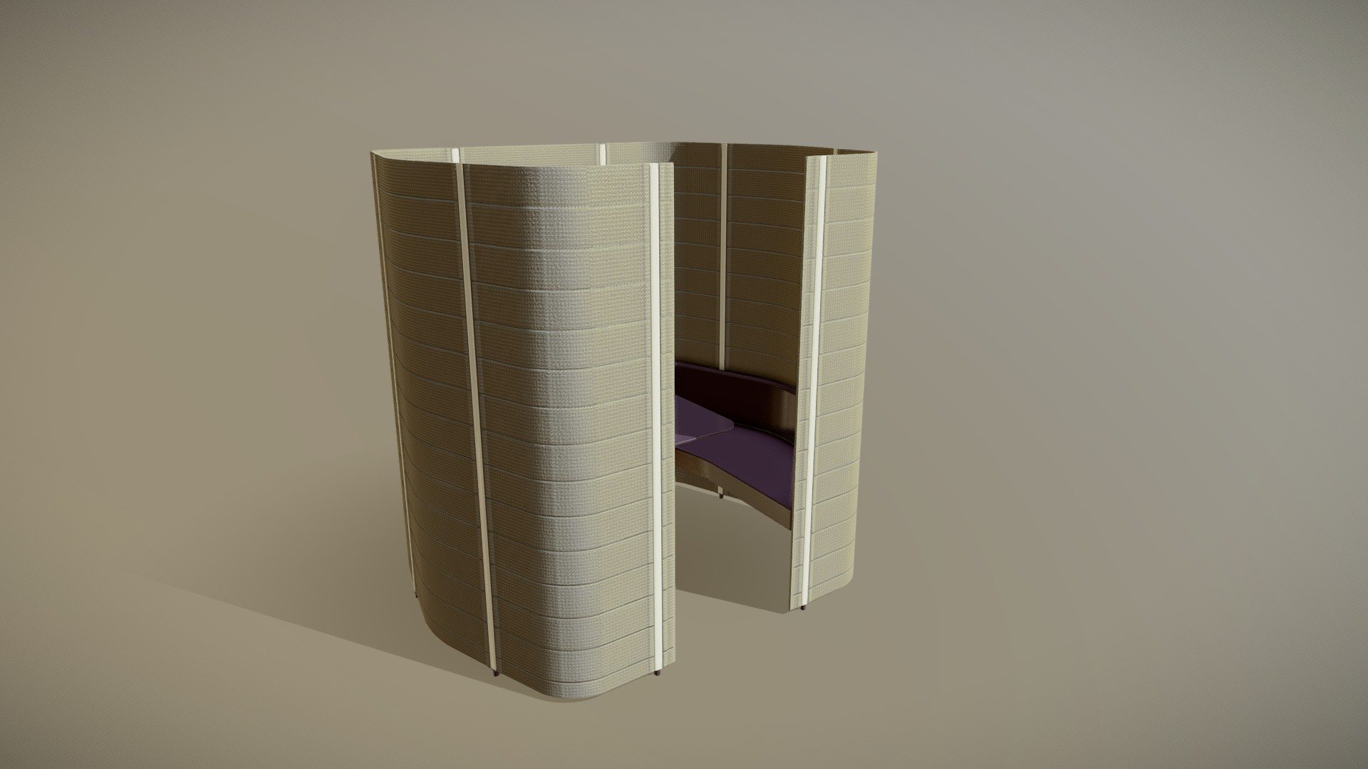 Office Meeting Pod - Download Free 3D model by cedeon [7c77ca1] - Sketchfab