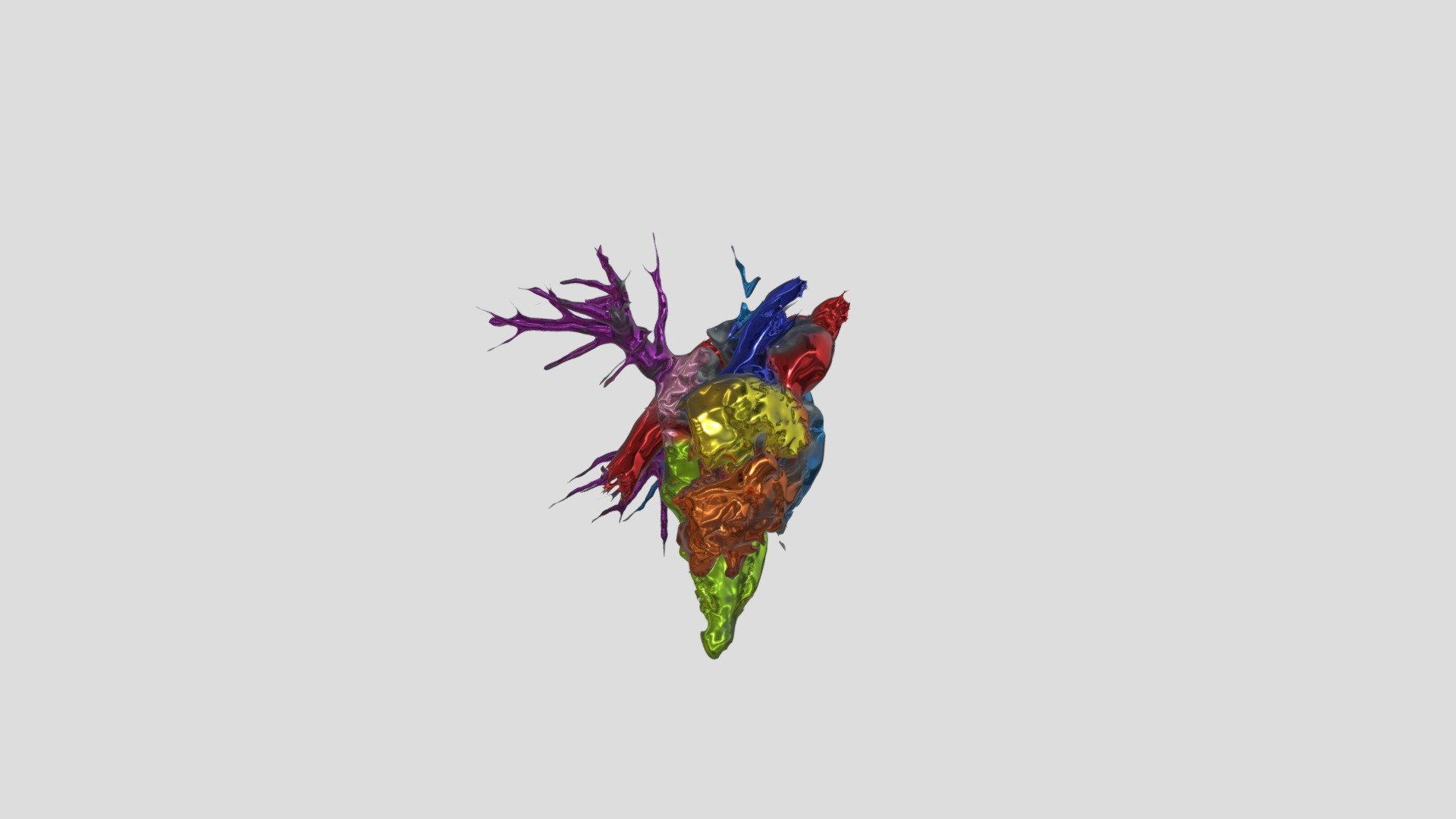 Heart - 3D model by msdlt [7c78581] - Sketchfab
