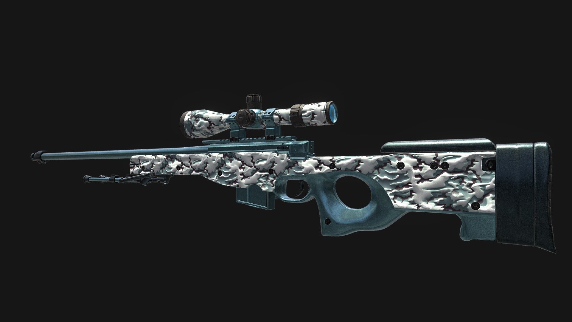 weapon_snip_awp - 3D model by v94isaev [7c790df] - Sketchfab