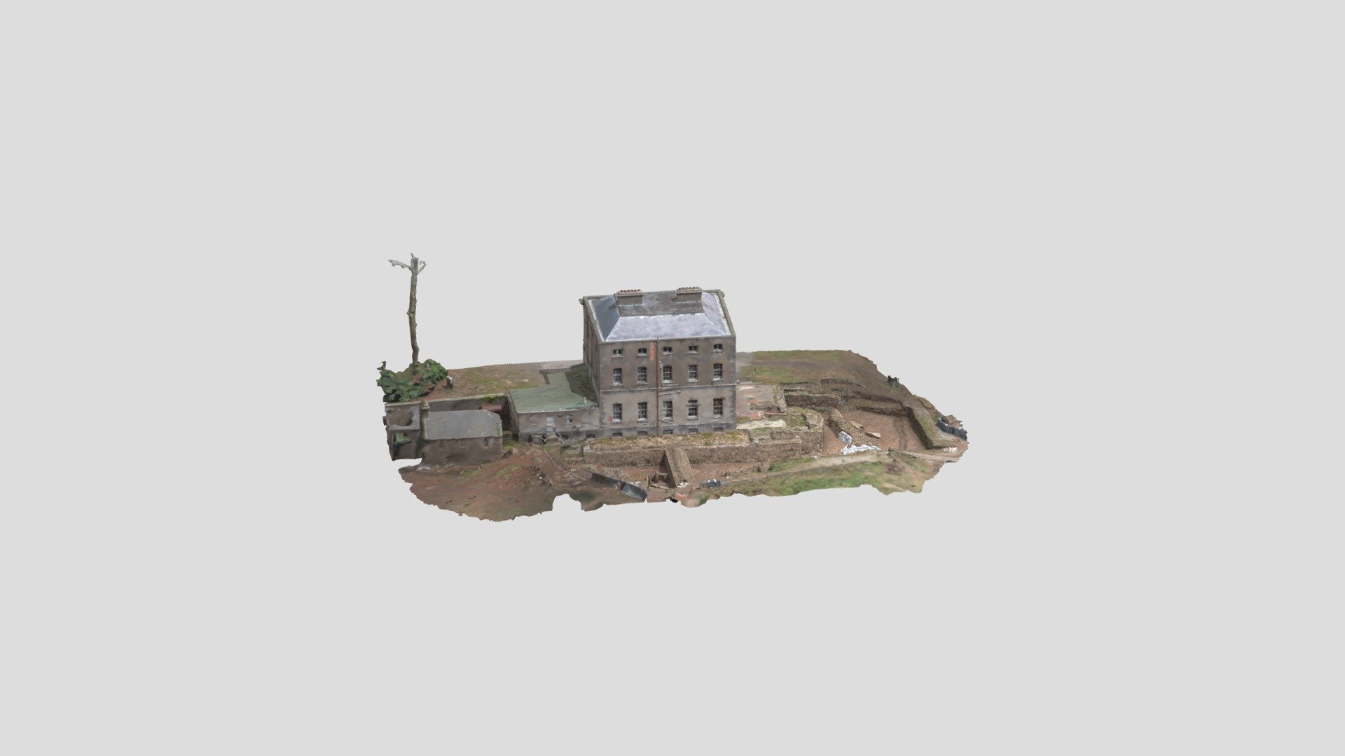 Dowth Hall Dec21low Res - 3D model by maurice.m.murphy [7c7a326 ...