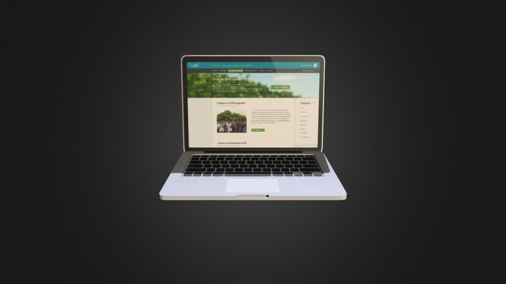 MacBook Pro 13" Prop - 3D model by Carlos Ramírez (@zeroslide) [7c7a95a ...