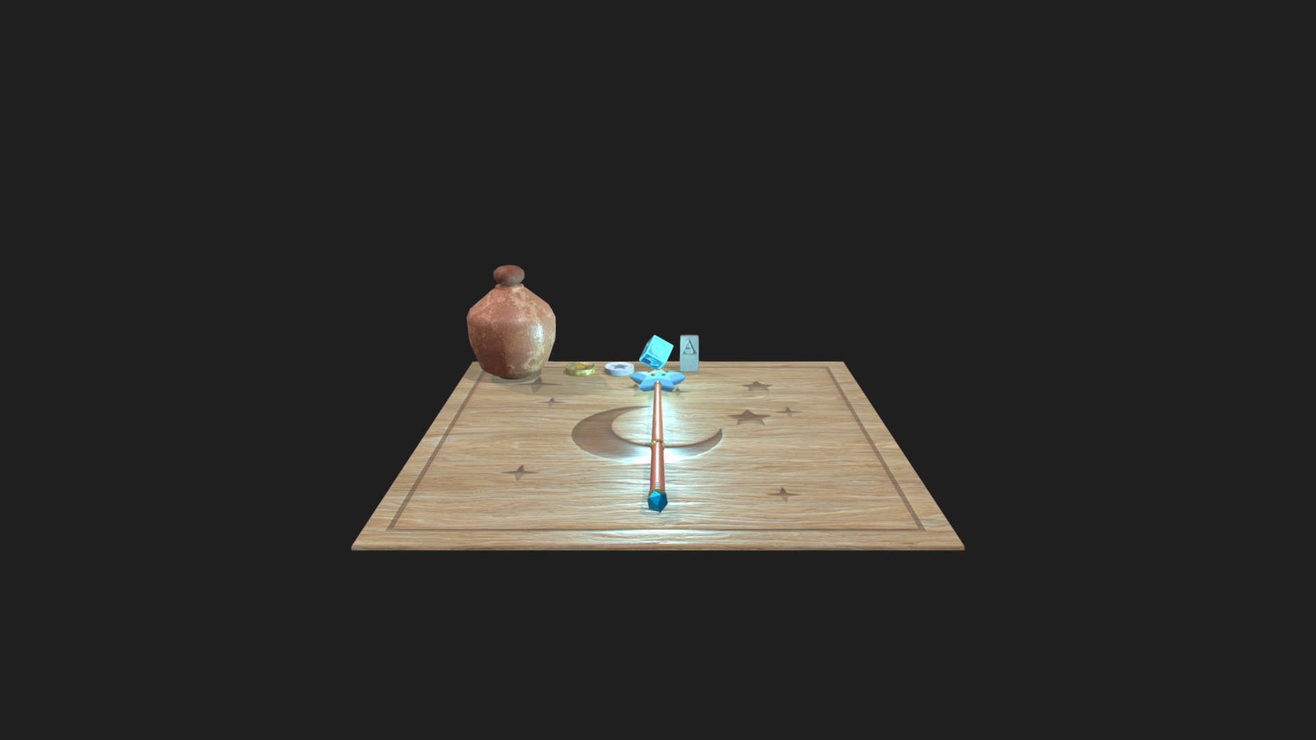 Magic Board - Download Free 3D model by BountifulGames [7c7be60 ...