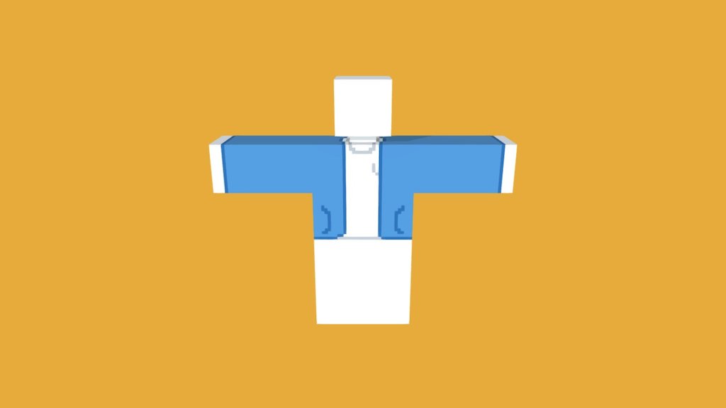 Unturned - Blue Jacket - 3D model by Godrax [7c7cfc5] - Sketchfab