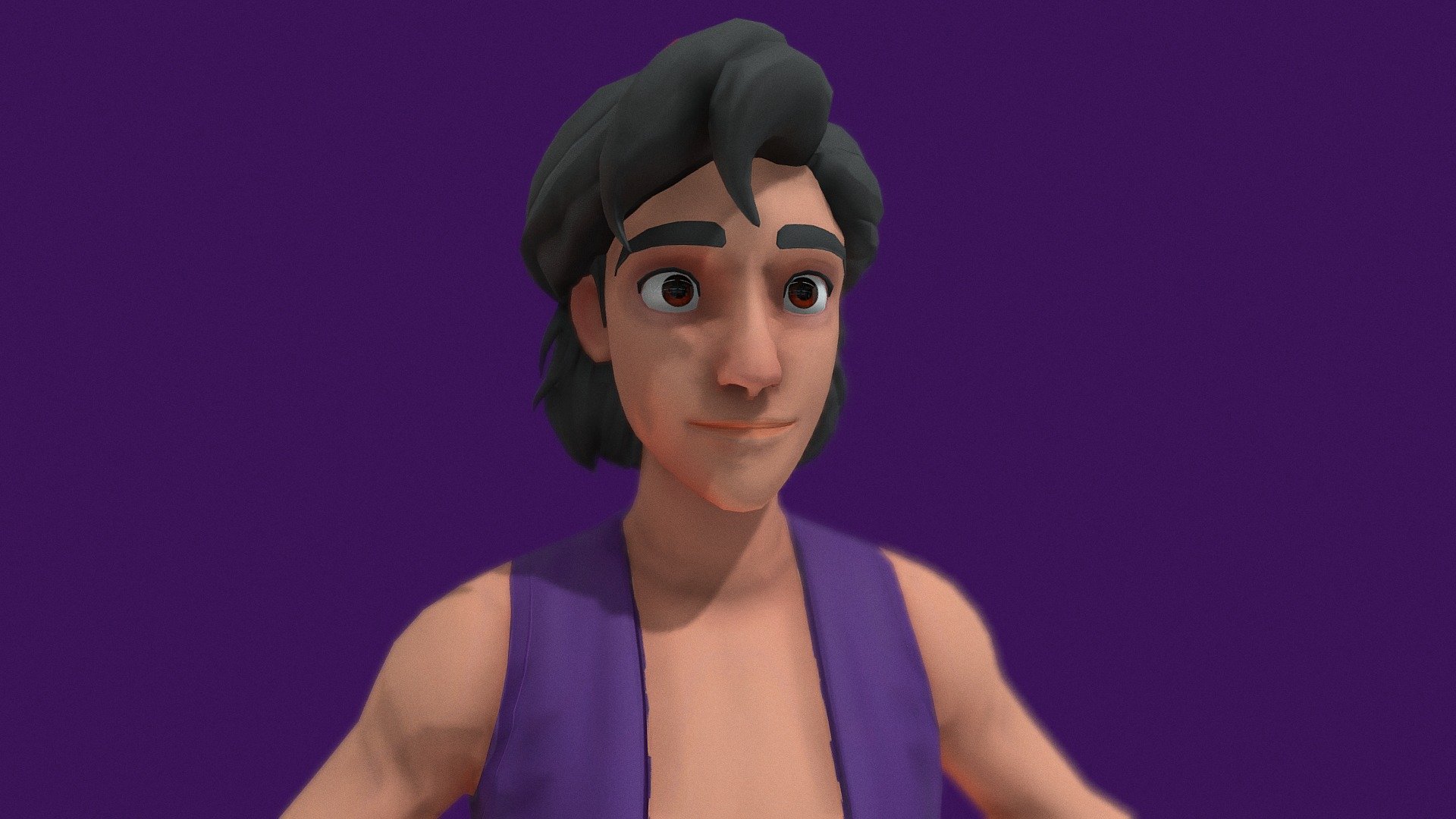 Aladdin + Costume - Download Free 3D model by royalroyaltymodel112 ...