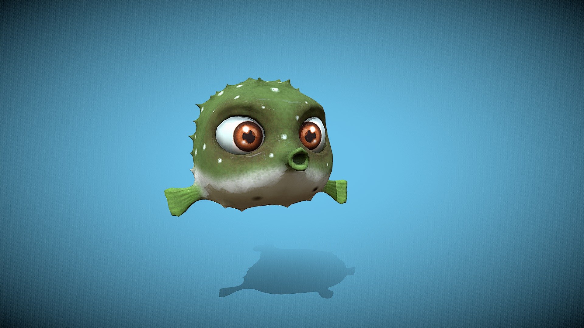 cartoon fugu fish - Buy Royalty Free 3D model by 3DAnvil [7c802fa ...
