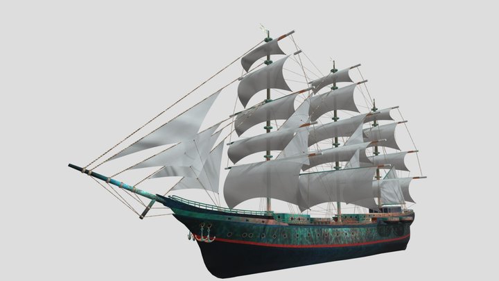 Sailboat 3D models - Sketchfab