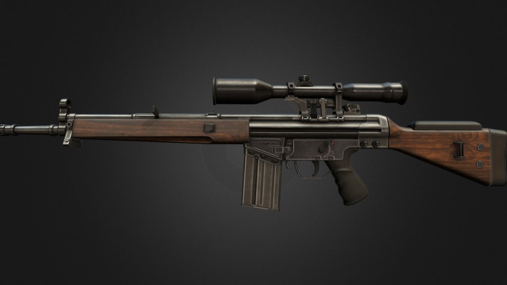 G3SG1 | Hunter - 3D model by CS2Items.pro (@csgoitems.pro) [7c8240c ...