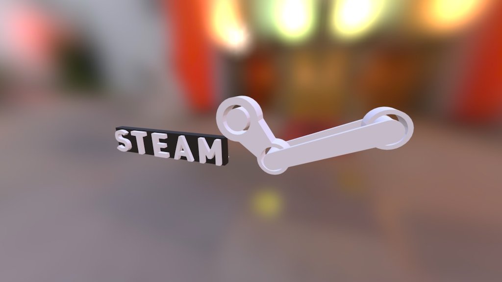STEAM LOGO - Download Free 3D model by mk_755 [7c82f96] - Sketchfab
