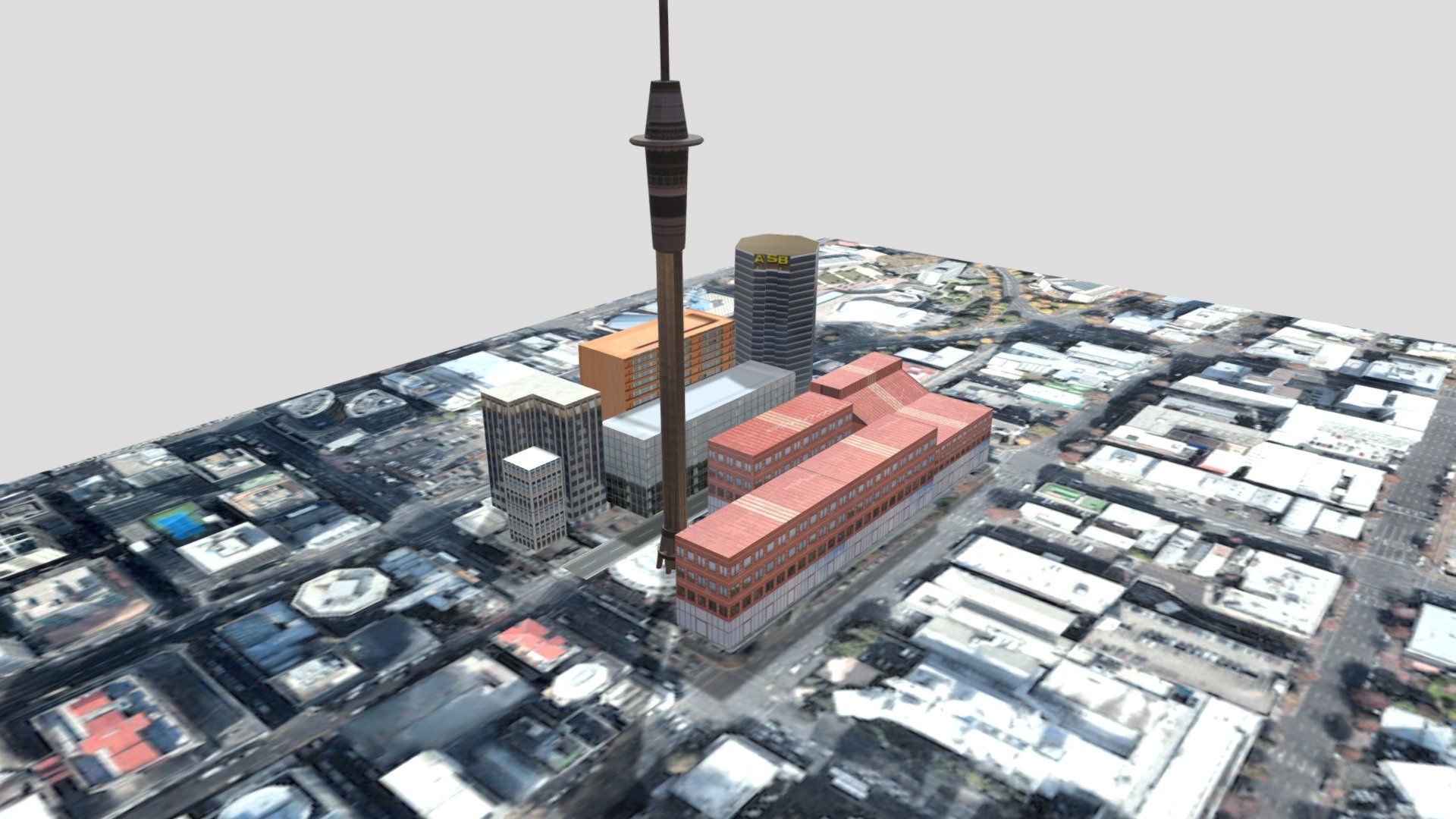 Auckland CBD (done shitily) - Download Free 3D model by some.dude.at ...