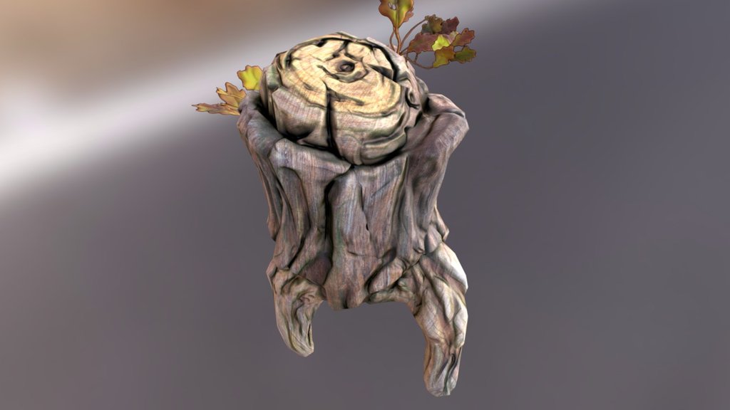 Fairy stump - 3D model by Esk [7c8672a] - Sketchfab