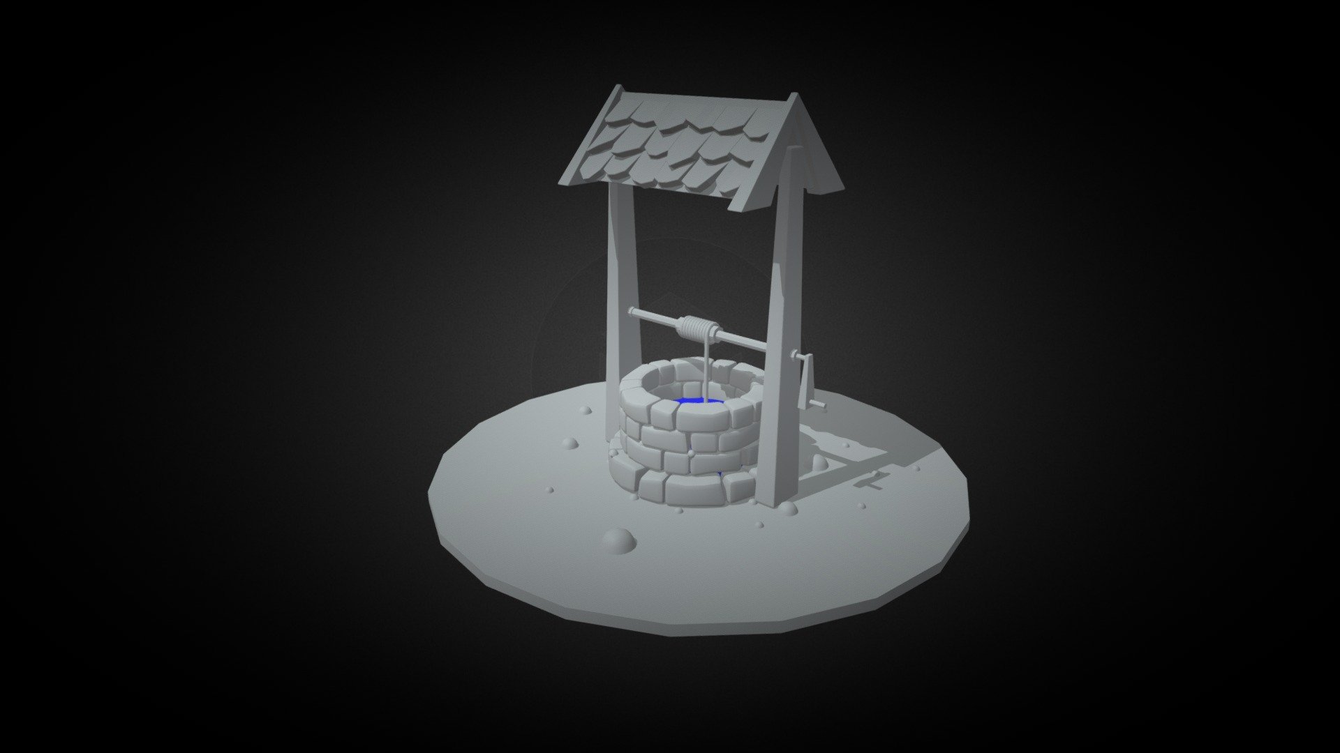 Water well - 3D model by Katia_M [7c8673e] - Sketchfab