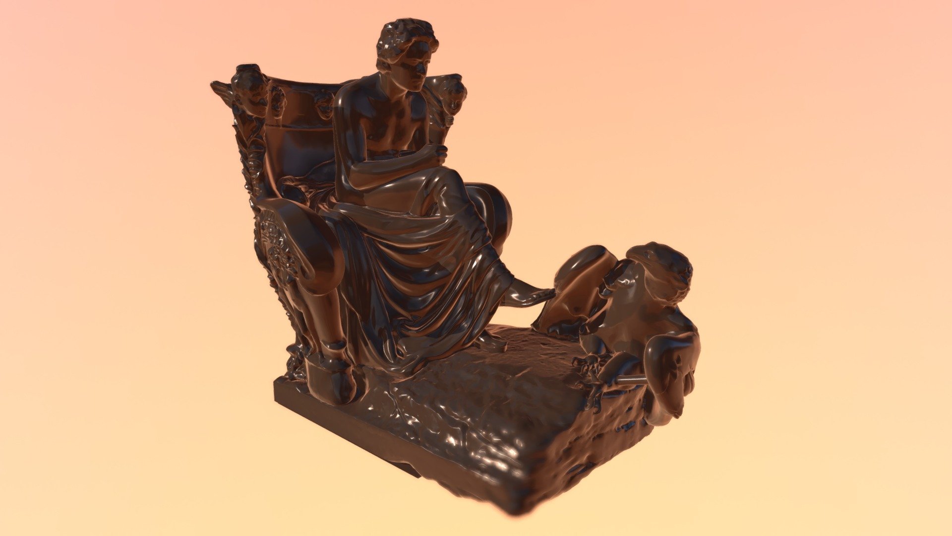 Beethoven Max Klinger Chocolate - Download Free 3D model by Ryu Ookami ...