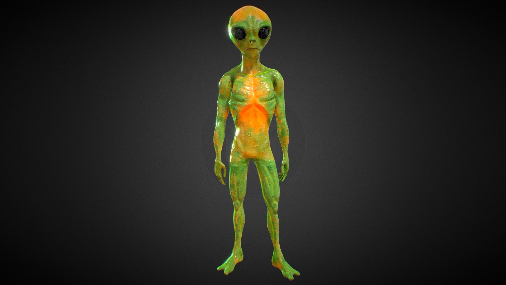 Alien - Buy Royalty Free 3D model by Tiko (@tikoavp) [7c88e13 ...