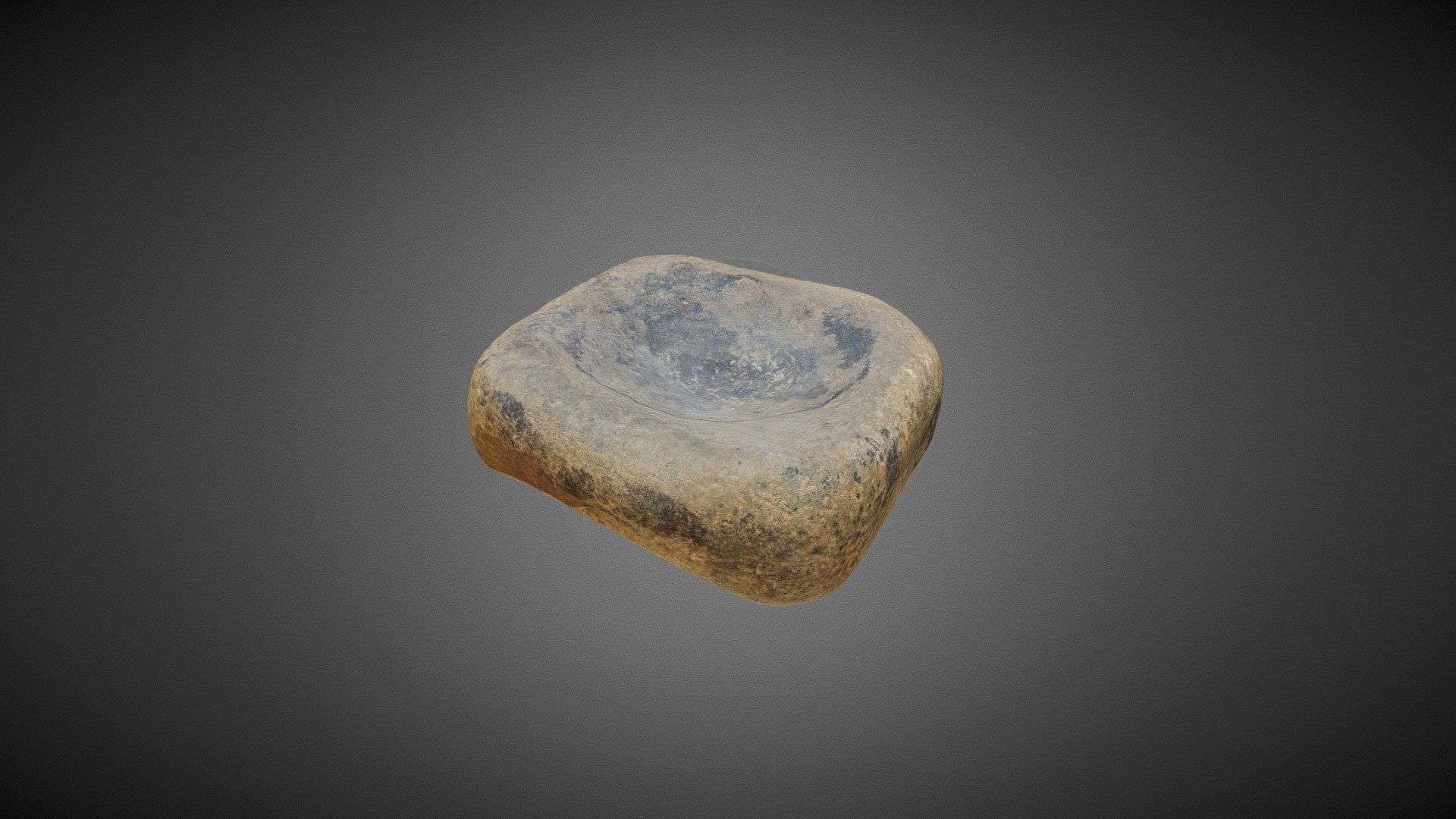 Stone grain grinder, 2500–1950 BCE, knum003_72 - Download Free 3D model ...