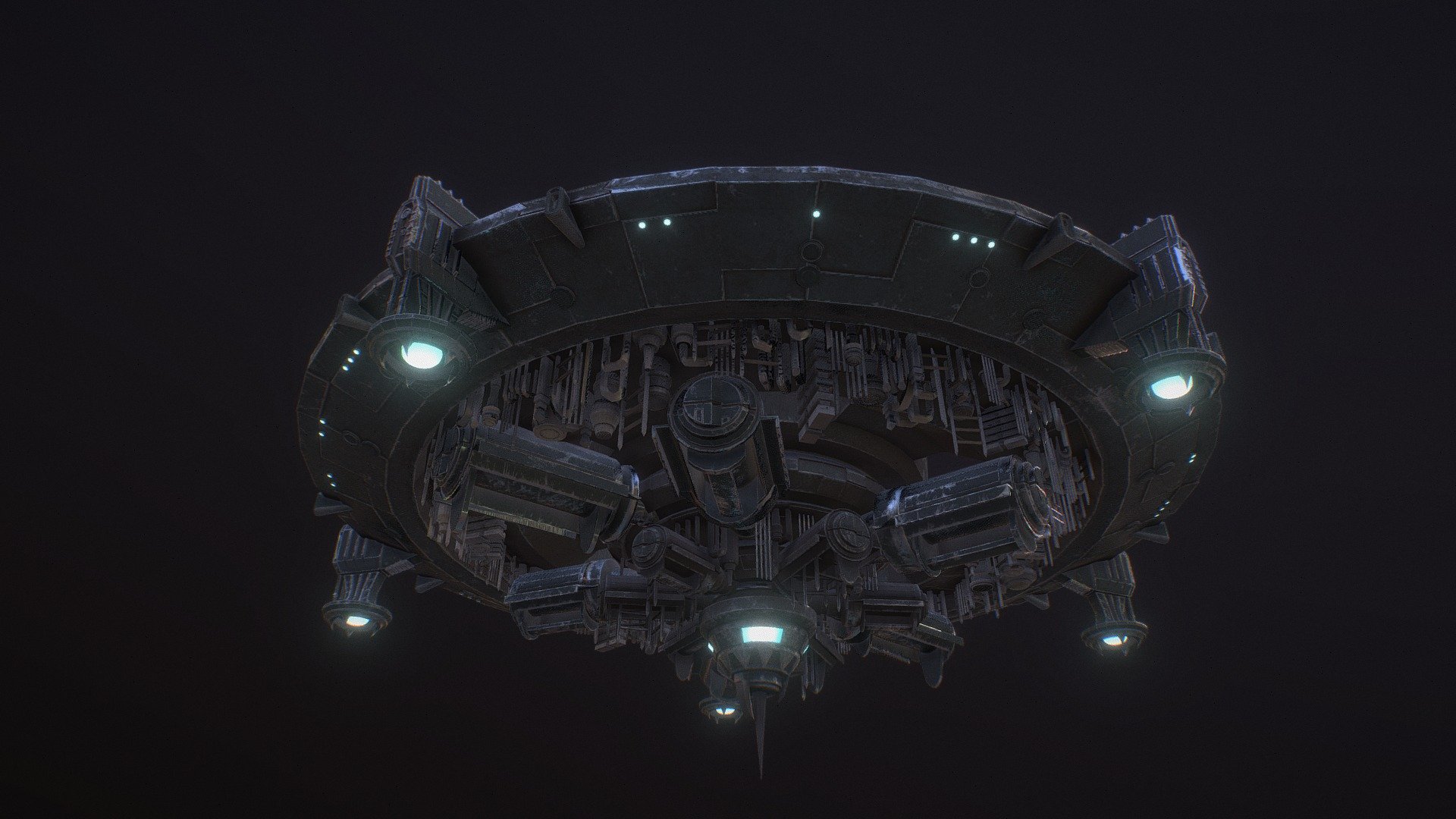 ufo - 3D model by Yang/YOU (@x625097943) [7c8a907] - Sketchfab