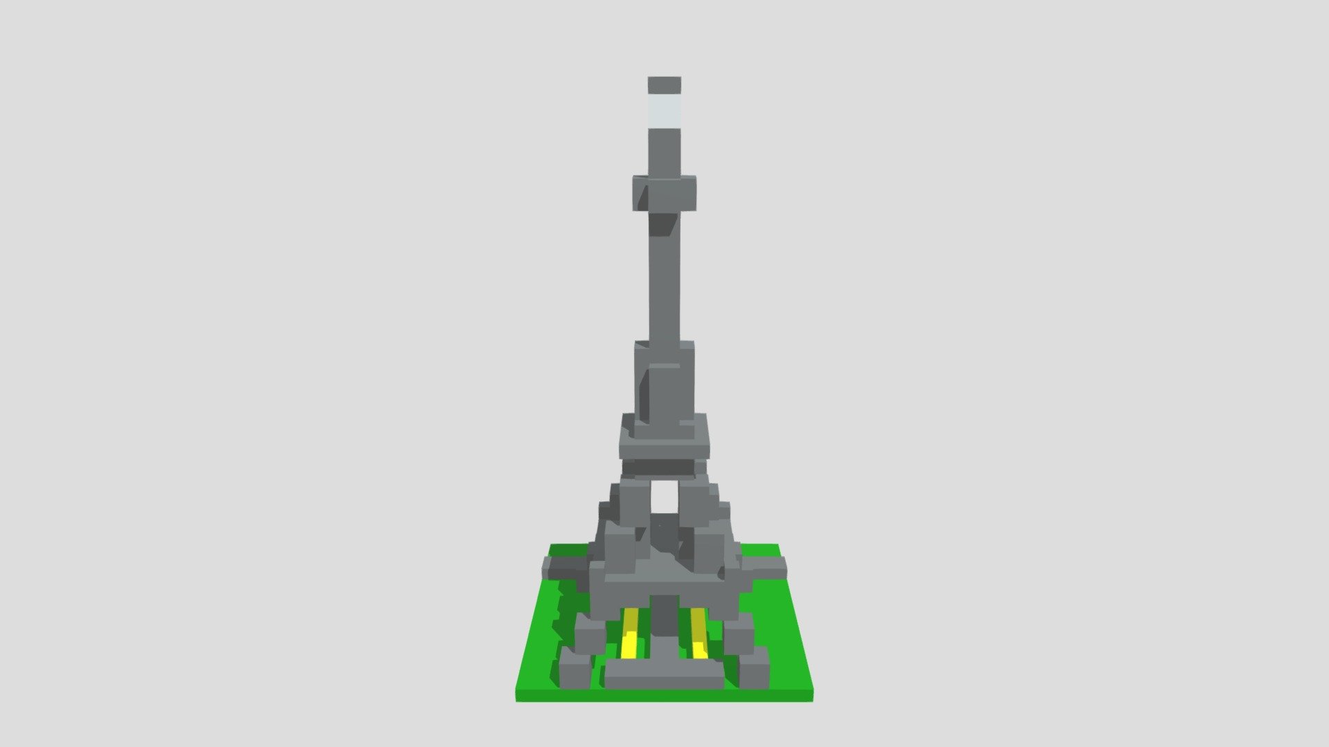 Eiffel Tower - Download Free 3D model by IliaMine7342 [7c8b80d] - Sketchfab