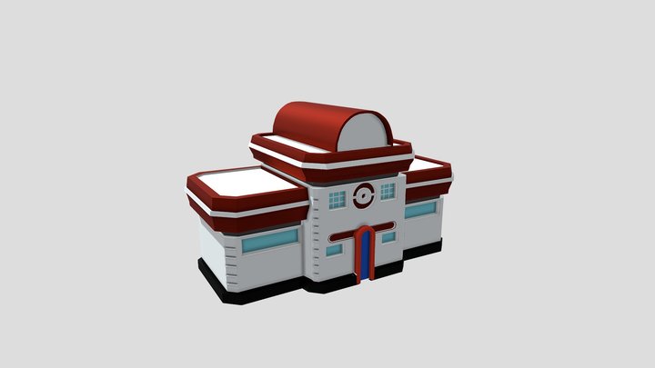 Pokecenter 3D models - Sketchfab
