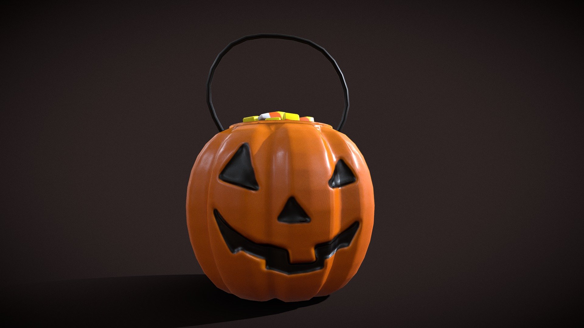 Pumpkin_Candy_Pail - Buy Royalty Free 3D model by GetDeadEntertainment ...