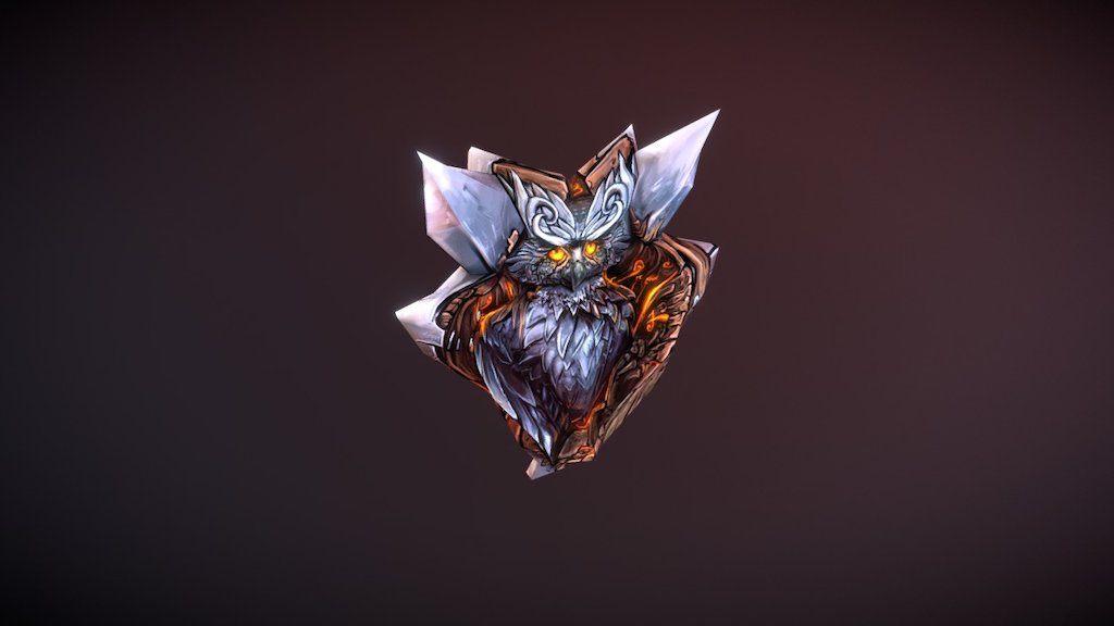 Owl Shield Animated - 3D model by Jean-Philippe [7c8c881] - Sketchfab