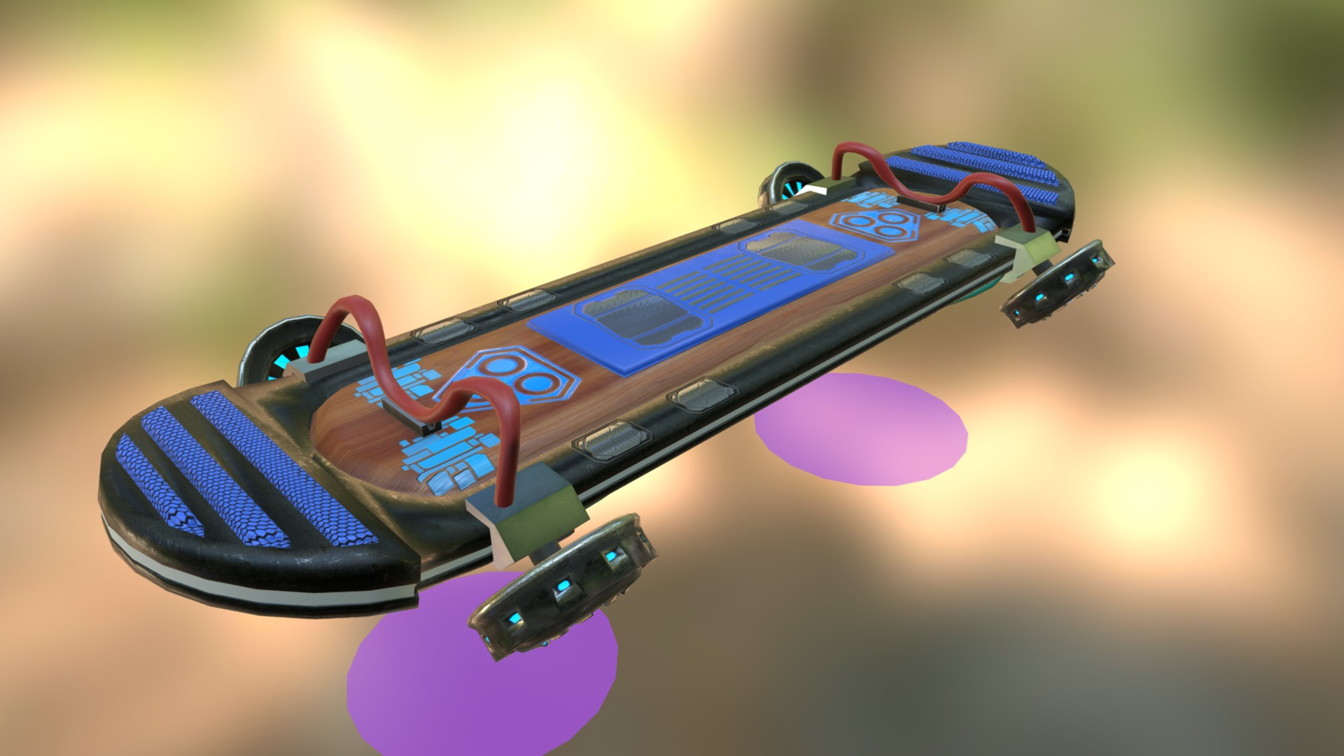 Hover Board - Download Free 3D model by Lizzy Koopa (@LizzyKoopa ...