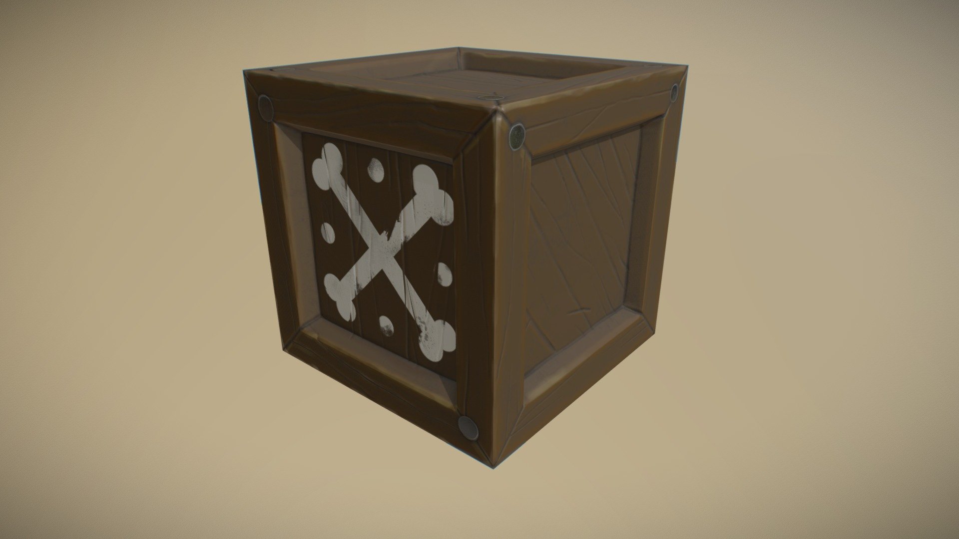 Stylised Crate - 3D model by Mathskovsan [7c8e844] - Sketchfab