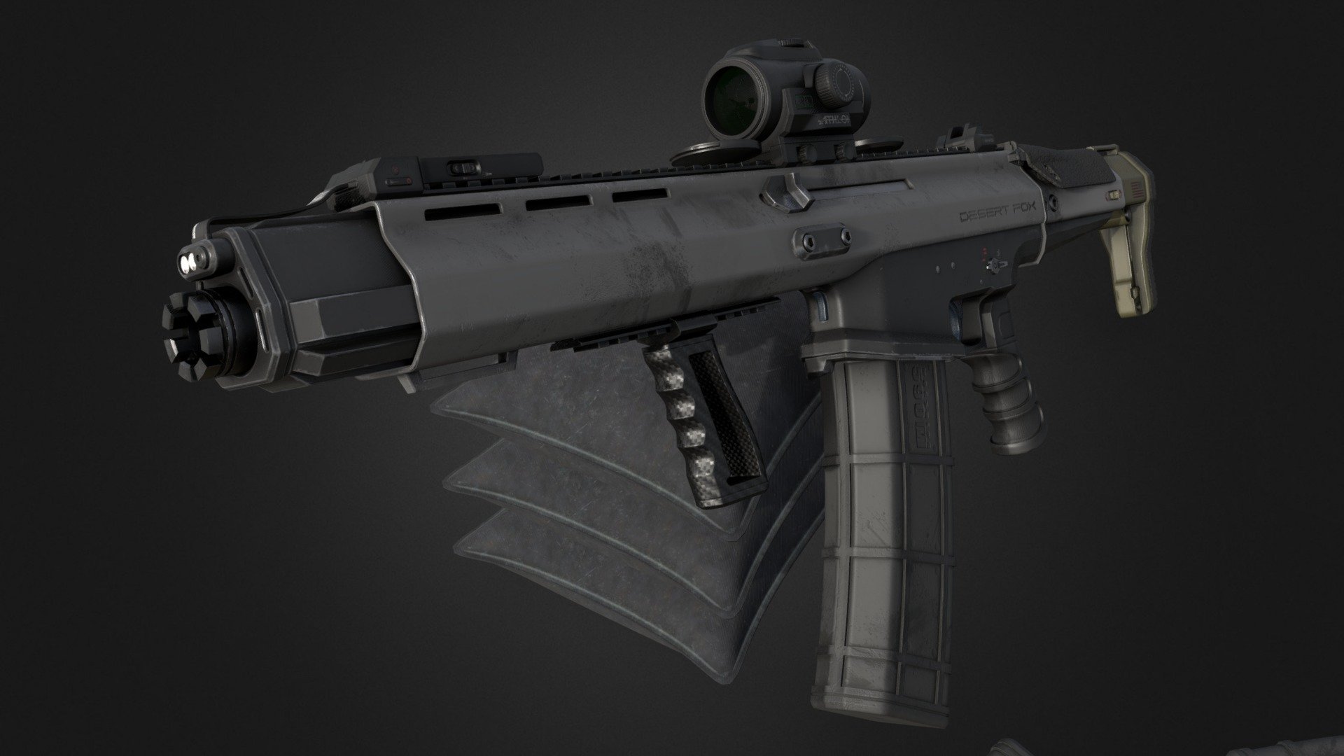 Desert fox - Buy Royalty Free 3D model by K-vandan [7c8f178 ...
