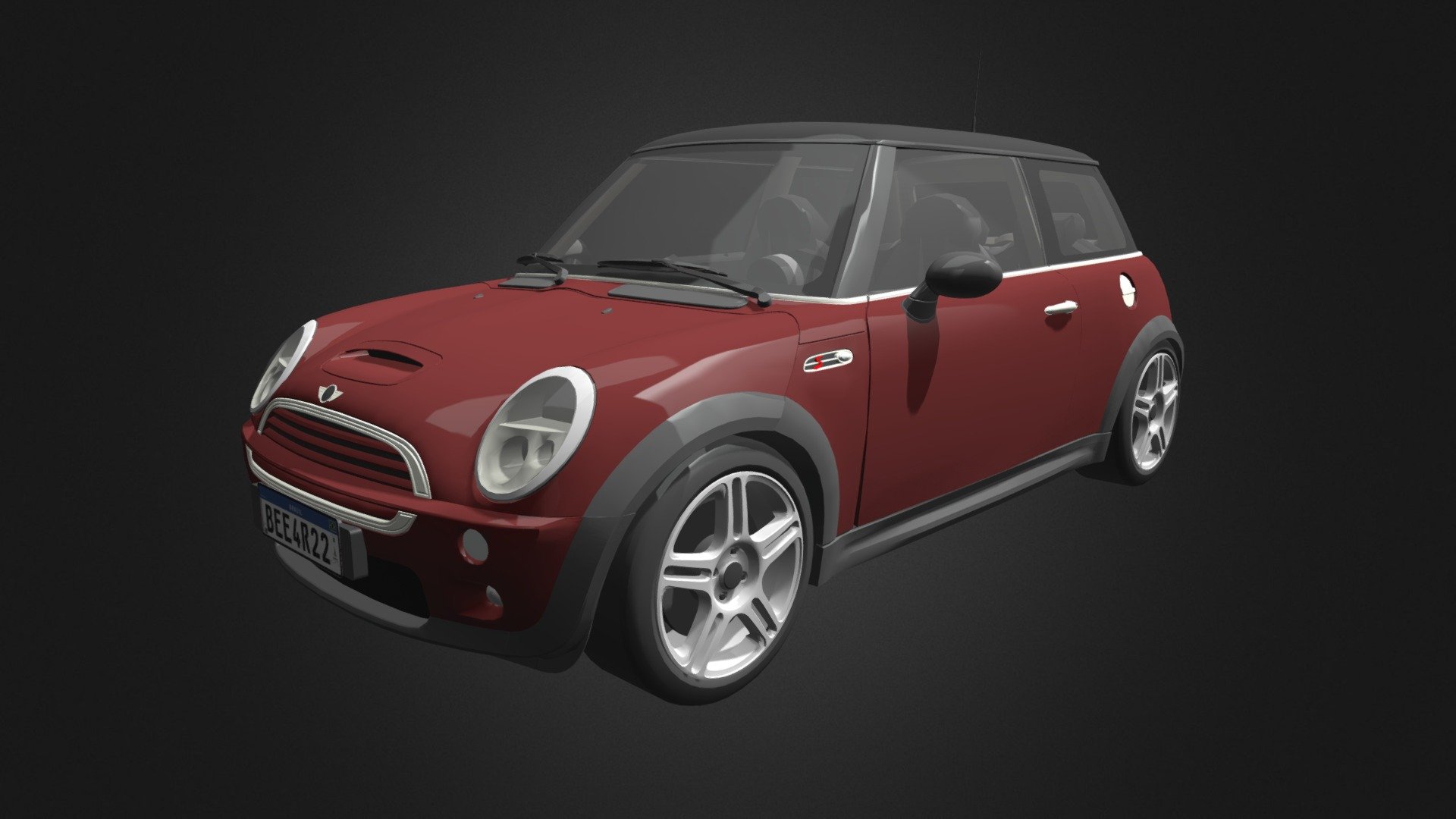 Mini Cooper 2005 - 3D model by ediest [7c8fe41] - Sketchfab