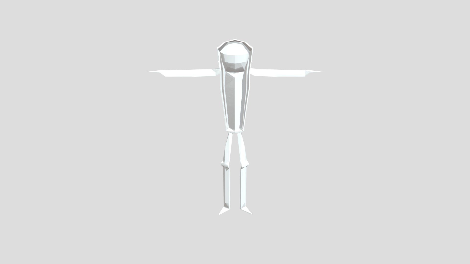 Origami Man - 3D model by turontonton [7c92bce] - Sketchfab