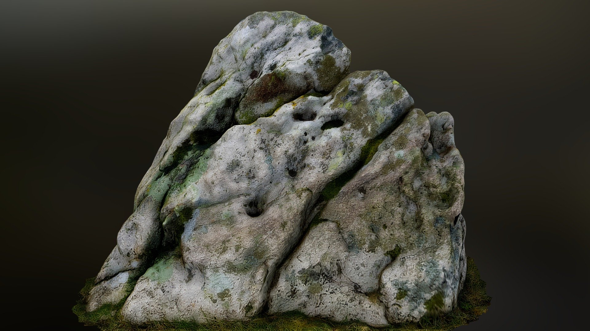 Druid's Circle Stone - Download Free 3D model by megalith archive ...