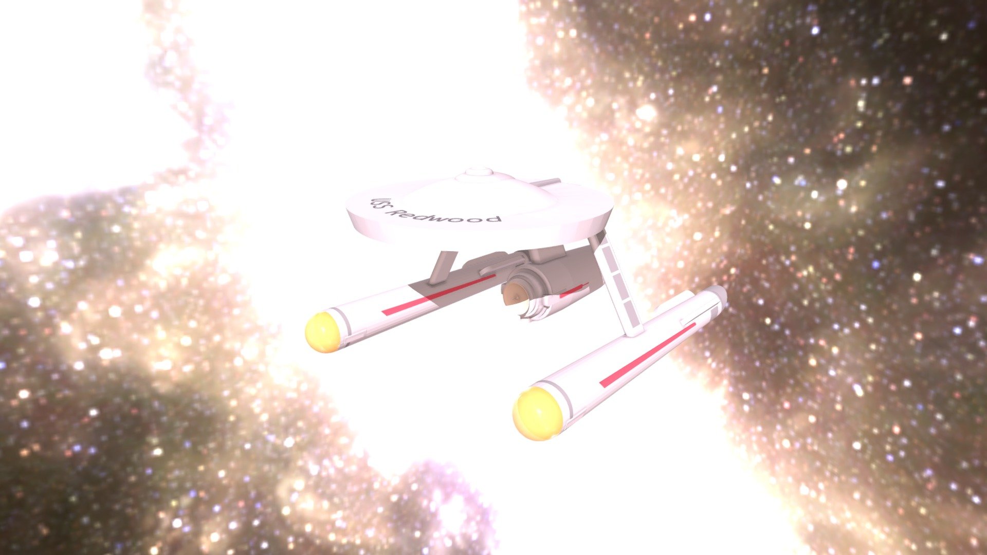 USS Redwood - Download Free 3D model by Starfleet (@magnificoh890 ...