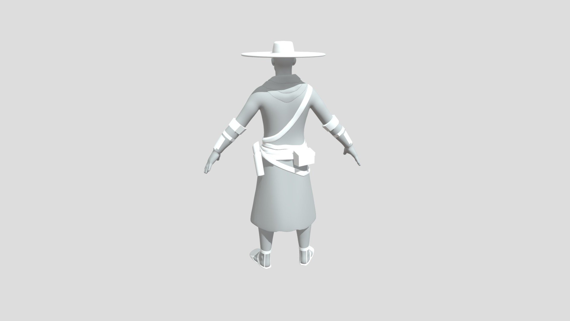 Masked Cowboy - Download Free 3D model by fz27ti [7c93fb4] - Sketchfab