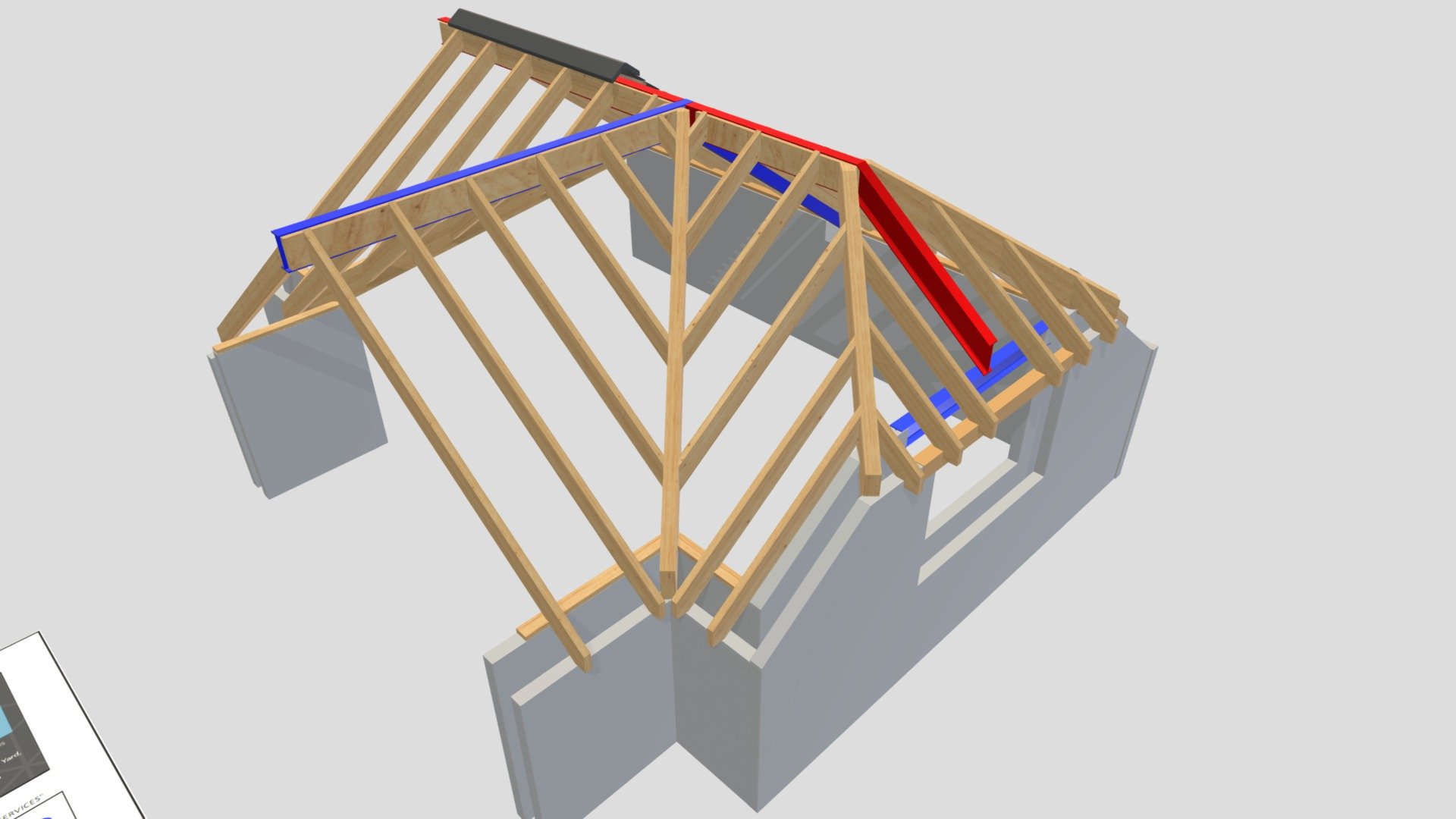 Isolated Roof Detail - Download Free 3D model by GCCADuk [7c963f5 ...