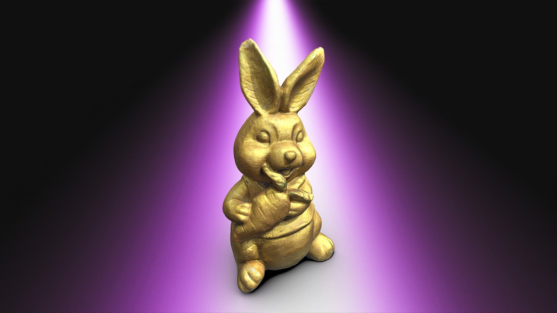 148-ST-golden Rabbit - Buy Royalty Free 3D model by KimtueKP [7c9656f ...